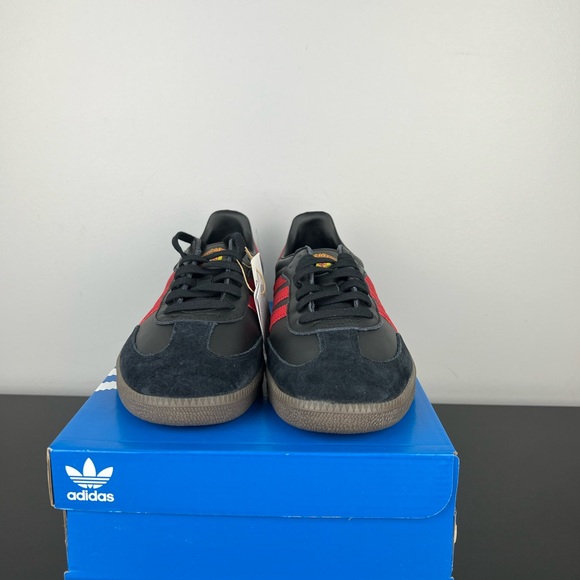 adidas | Shoes | Adidas Original Samba Team Manchester United Black Red ...